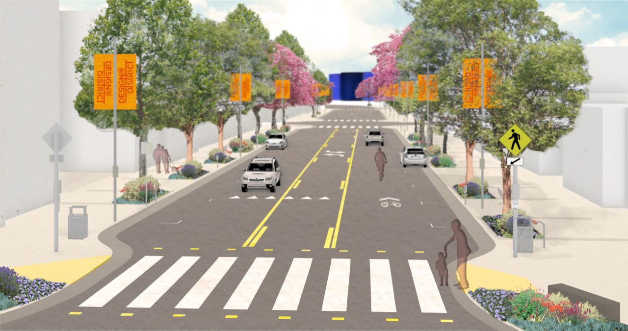 New Project Renderings Show New Trees | WEHO Design District Streetscape