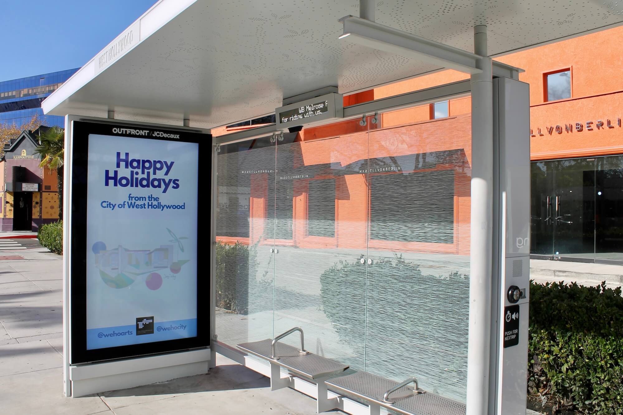 Melrose Ave (East) Streetscape Improvement | WEHO Design District ...